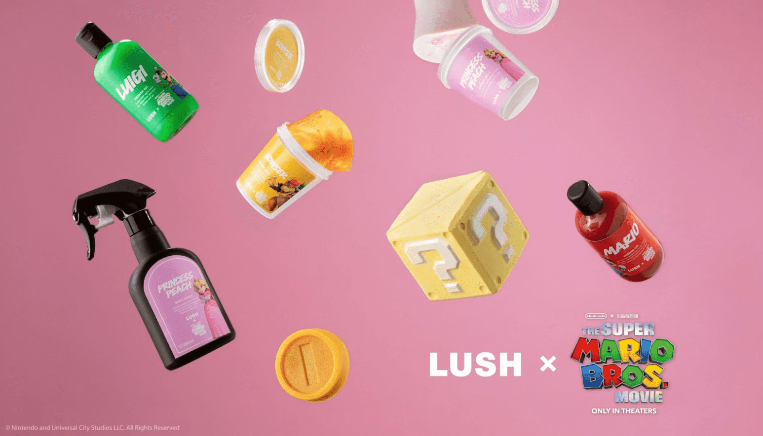 Lush X The Super Mario Bros Movie We Are Lush
